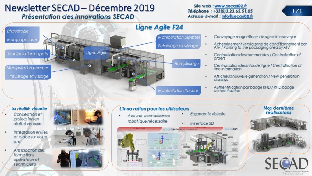 Newsletter SECAD – Décembre 2019 – SECAD